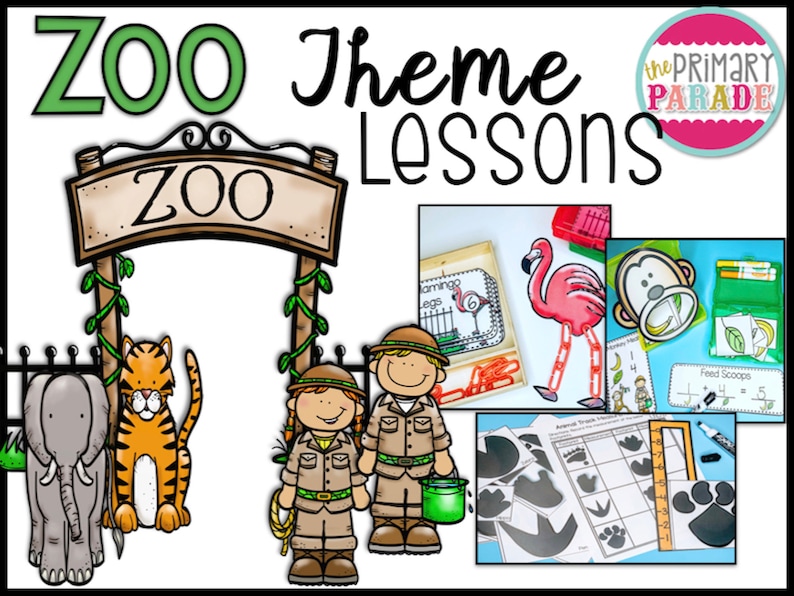 Preschool Zoo Activities - Etsy