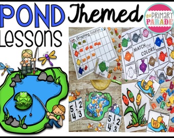 Pond Preschool Unit, Prek, Education, Lesson Plans, Preschool ...