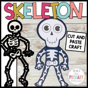 Skeleton Craft | Halloween Crafts | Fall Crafts - Etsy