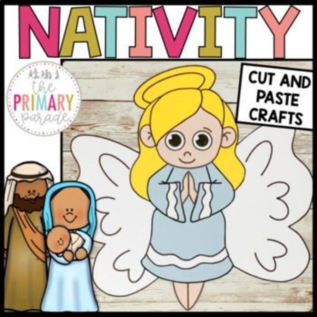 Angel Craft | Nativity Craft | Jesus | Christmas Craft | Winter Holiday ...