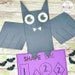 Shape Bat Craft | Halloween Shape Craft | Fall Shape Craft - Etsy