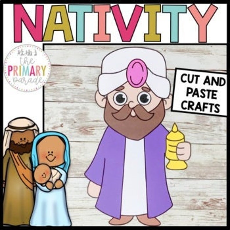 3 Wisemen Craft | Nativity Craft | Jesus | Christmas Craft - Etsy