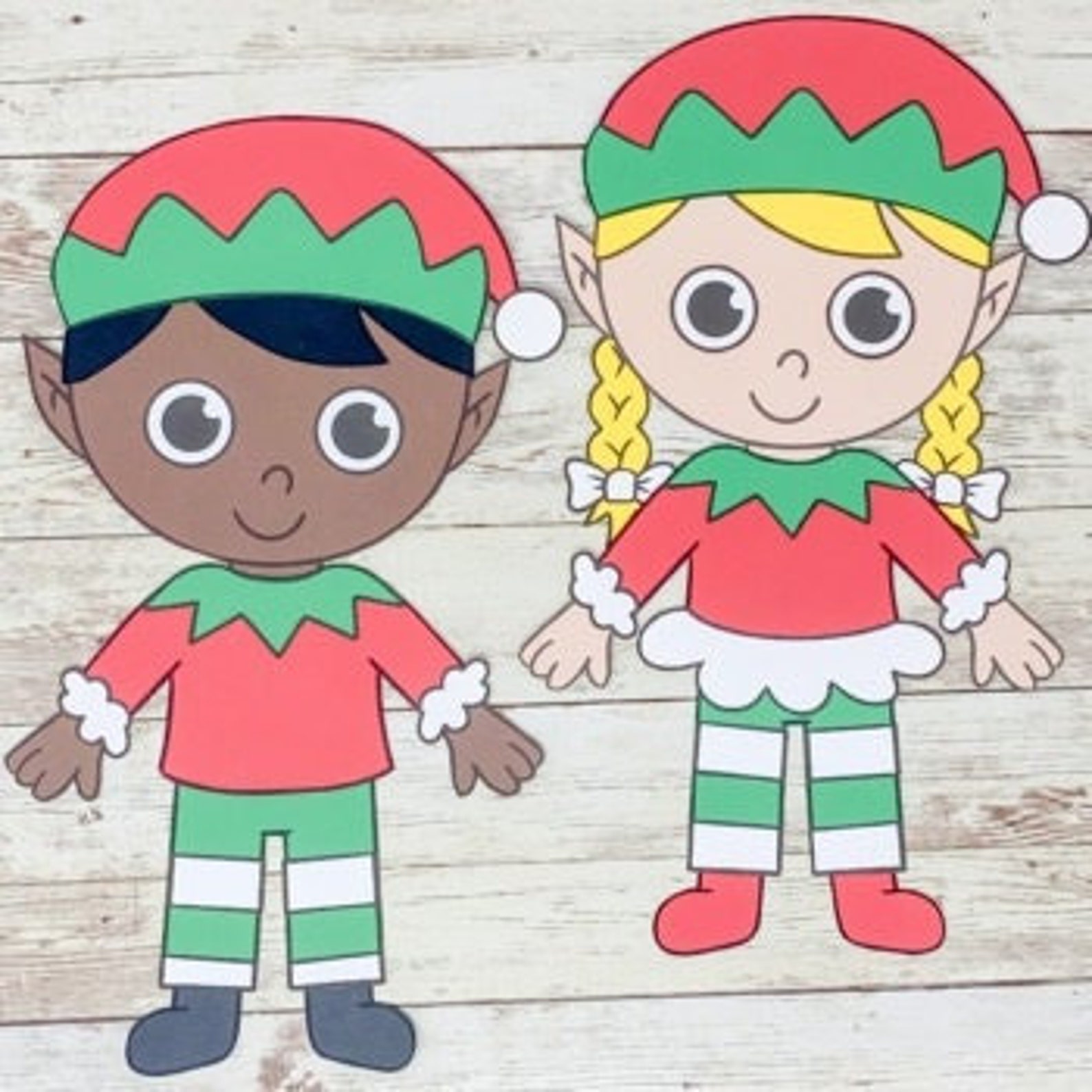 Elf Craft | Christmas Craft | Elf Activities - Etsy