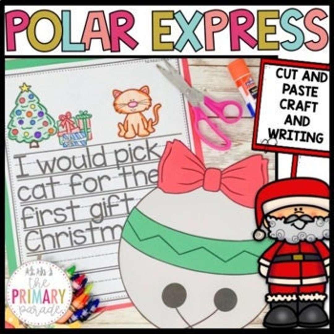 Polar Express Craft | Polar Express Bell Craft | Christmas Craft - Etsy