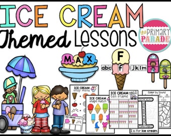 Ice Cream Theme Printable Preschool Lesson Plans | Printable Activities ...