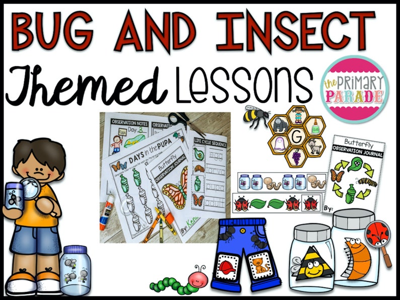 Preschool Bug Activities - Etsy