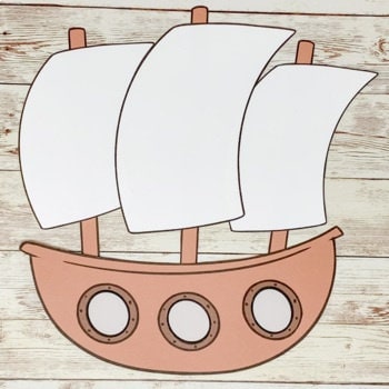 Mayflower Craft | Thanksgiving Craft | Fall Craft - Etsy