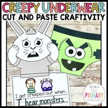Creepy Pair of Underwear Craft | Halloween Craft | Halloween Read Aloud ...