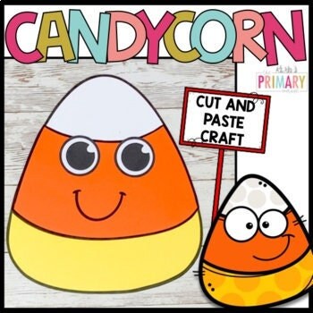 Candy Corn Craft | Halloween Crafts | Fall Crafts - Etsy