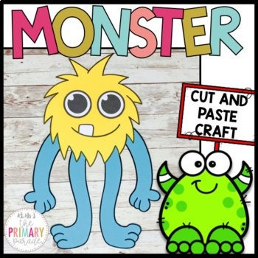 Monster Craft Halloween Crafts Space Crafts Alien Craft - Etsy