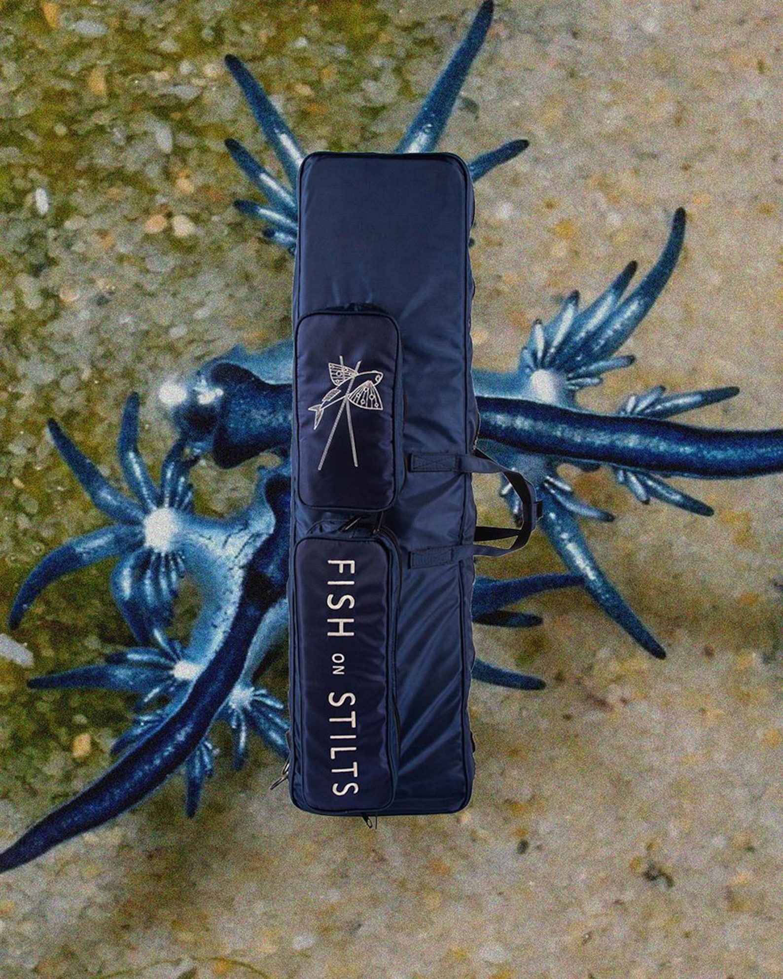 Freediving Bag / Long Fins Travel Dive Case - Deep Blue - Etsy