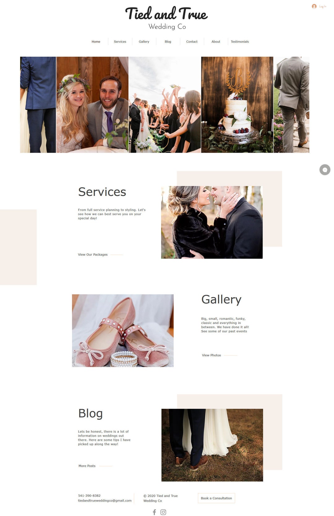 Luxury Wedding Planner Website Template Wedding Professional - Etsy