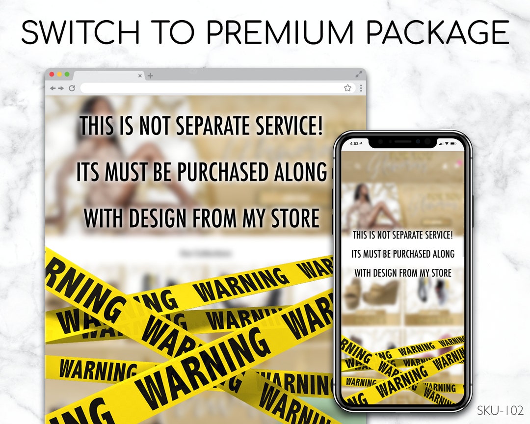 Switch to Premium Package - Etsy