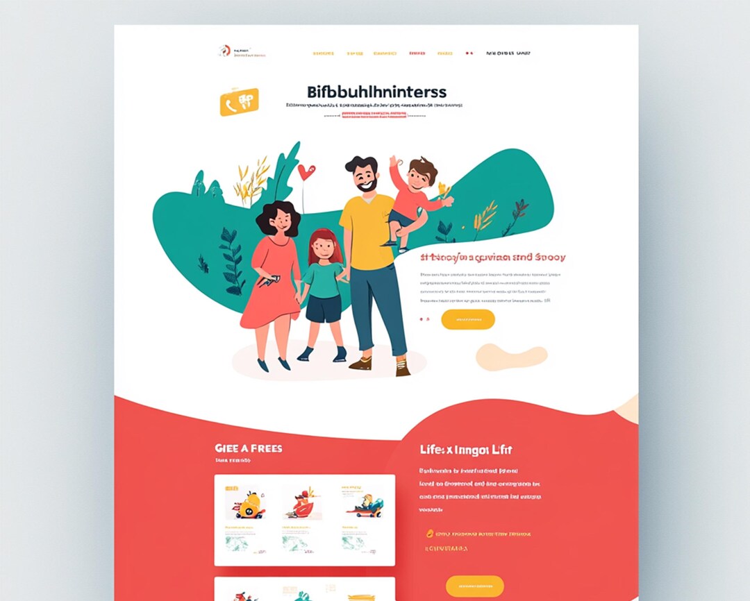 Custom Family-friendly Website Design Engaging Shopify & Wix Site for ...