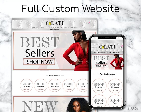 Store Business Website Templates