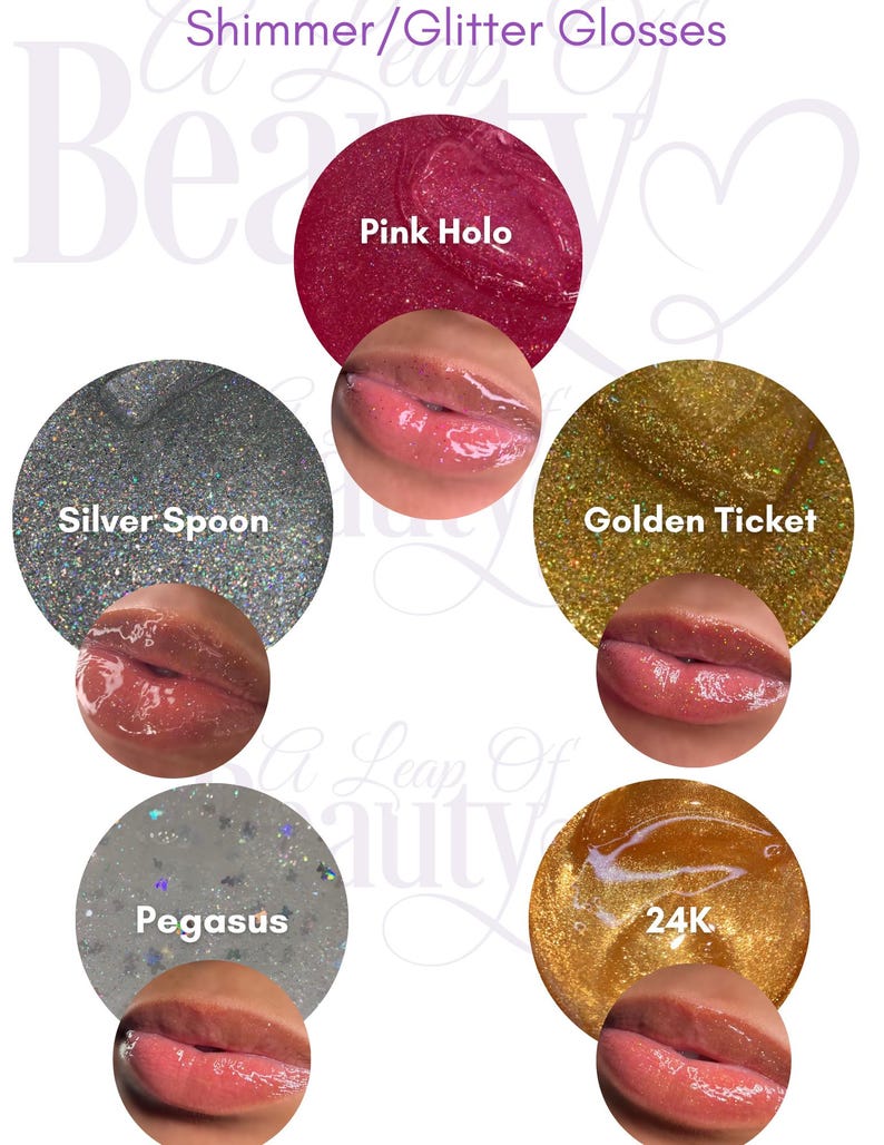 8oz Pre-made Lip Gloss Jars | DIY Wholesale | Custom - Etsy