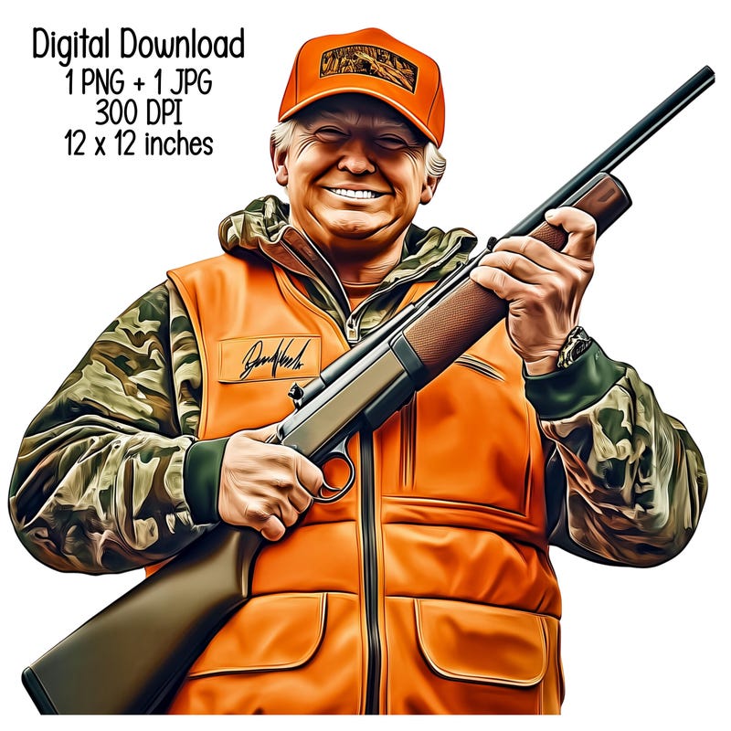 Trump Hunting Busch Light - Etsy