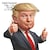 Comical Trump Funny Thumbs up Transparent Digital Download Humorous ...