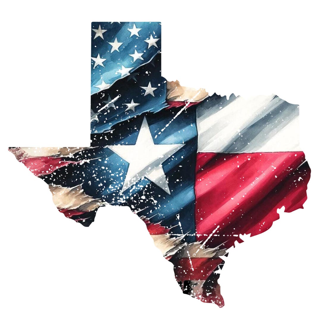 Custom Order -USA and Texas Flag, Support Texas Flag Digital Download ...