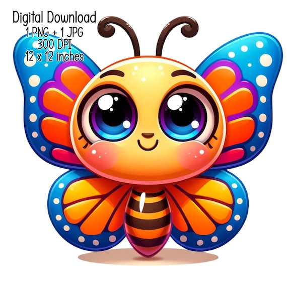 Animated Butterfly Clipart
