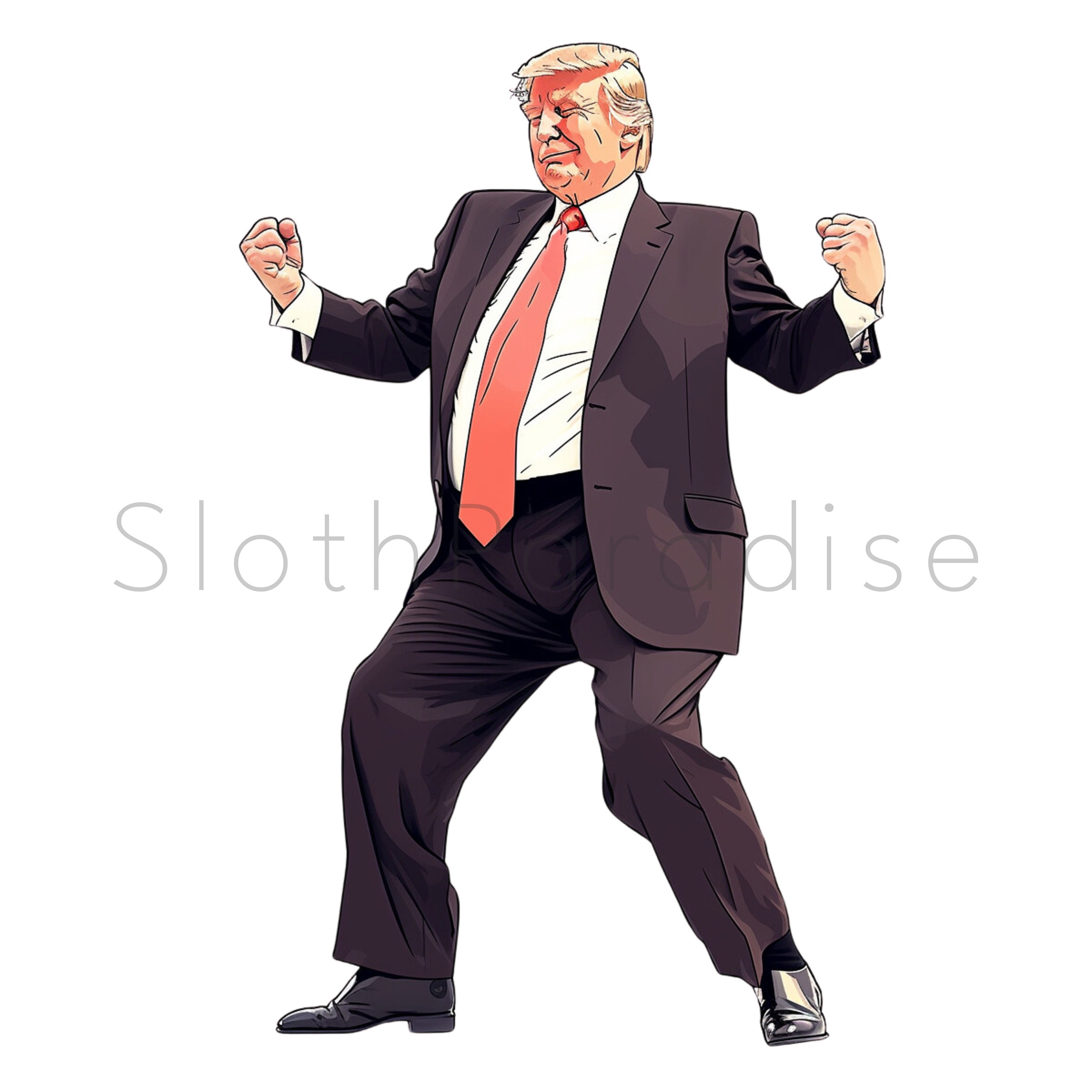10 PNG Humorous Trump Funny Victory Dance Transparent Digital Download ...