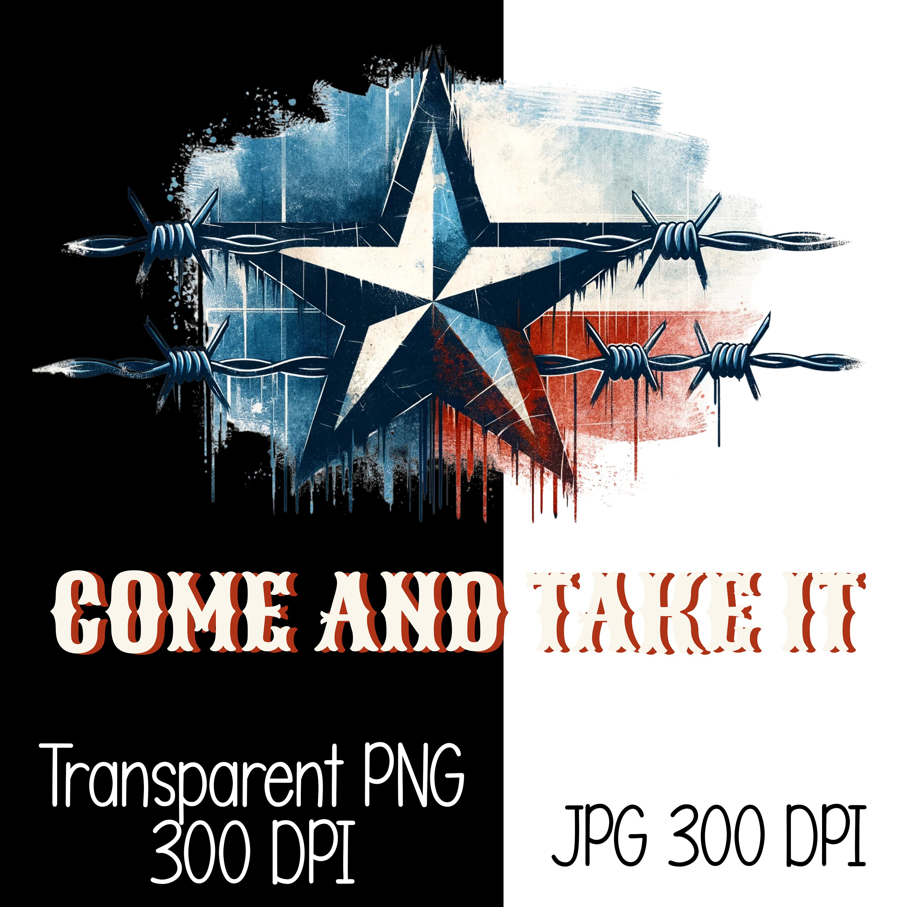 Support Texas Flag, Lone Star, Border Fence Digital Download, TX ...