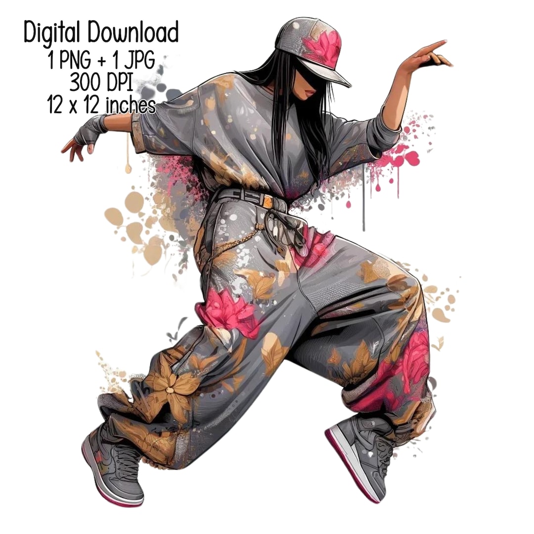 Dance Teacher Floral Illustration | T-shirt Design | Digital Download ...