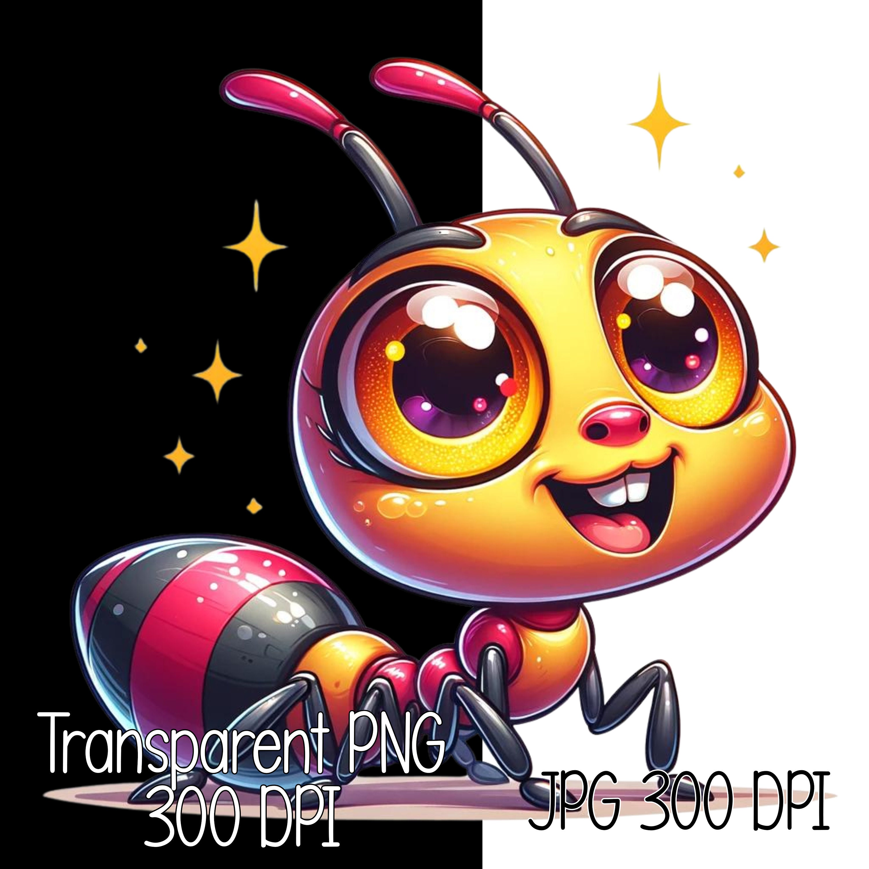 Cute Ant Clipart Illustration Commercial Use Sublimation Designs ...