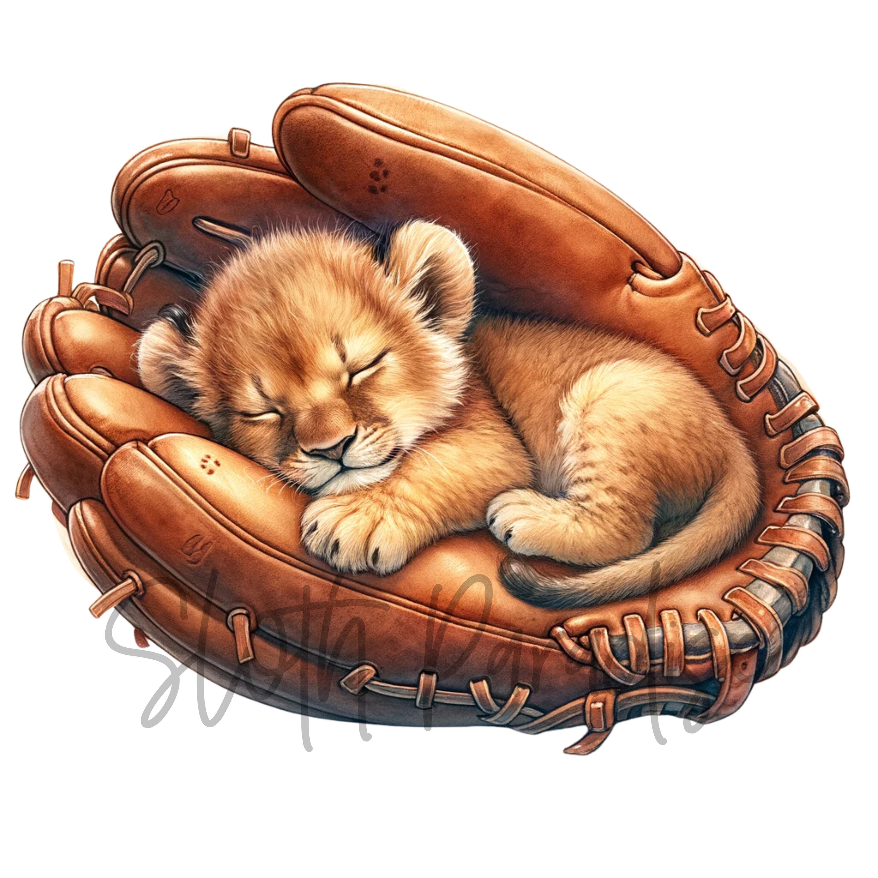 10 Baseball Animals Pngs Transparent Watercolor Clipart - Etsy
