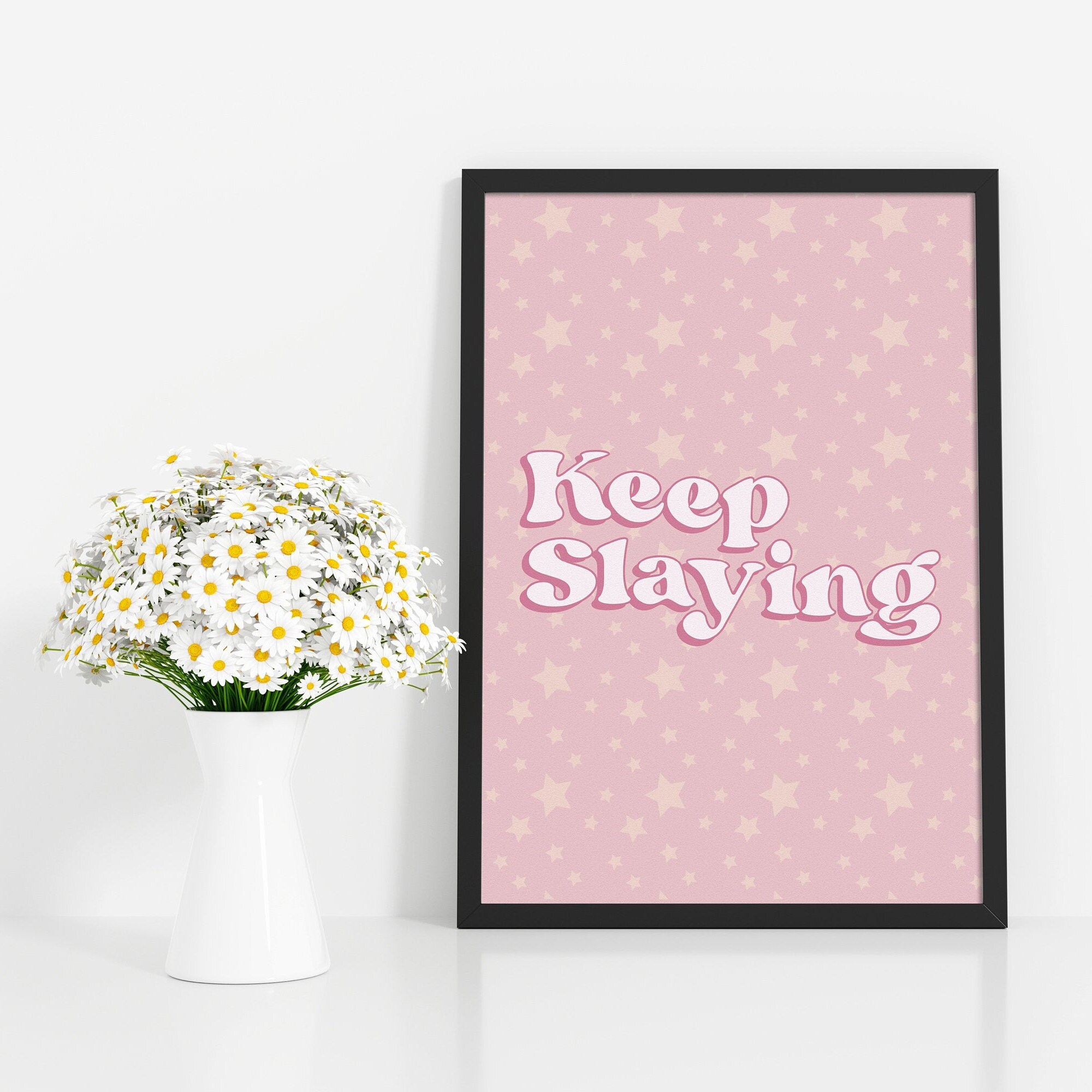 Rupaul Drag Race Keep Slaying Quote Poster Drag Queens - Etsy