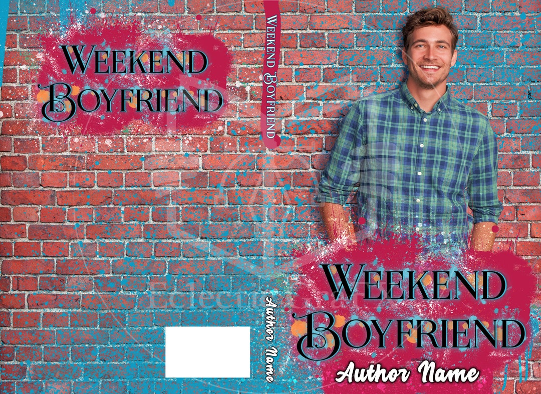 The Weekend Boyfriend - Premade Book Cover - Etsy