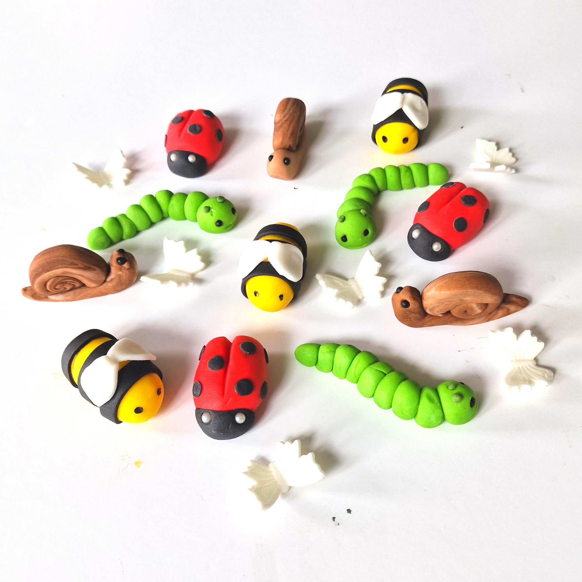 Personalised Insect Garden Cake Topper Kit for Birthday Cake - Etsy