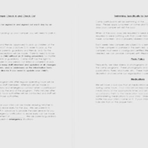 Editable Summer Camp Parent Handbook Template - Etsy