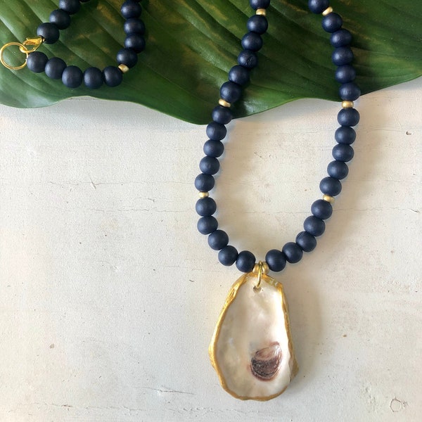 Oyster Necklace - Etsy