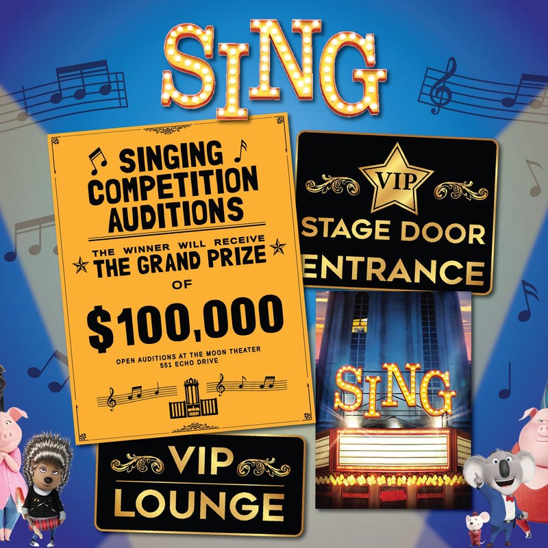 Sing Movie Party - Etsy