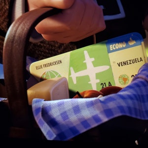 Up Paradise Falls Venezuela Plane Tickets Digital Download Print at ...