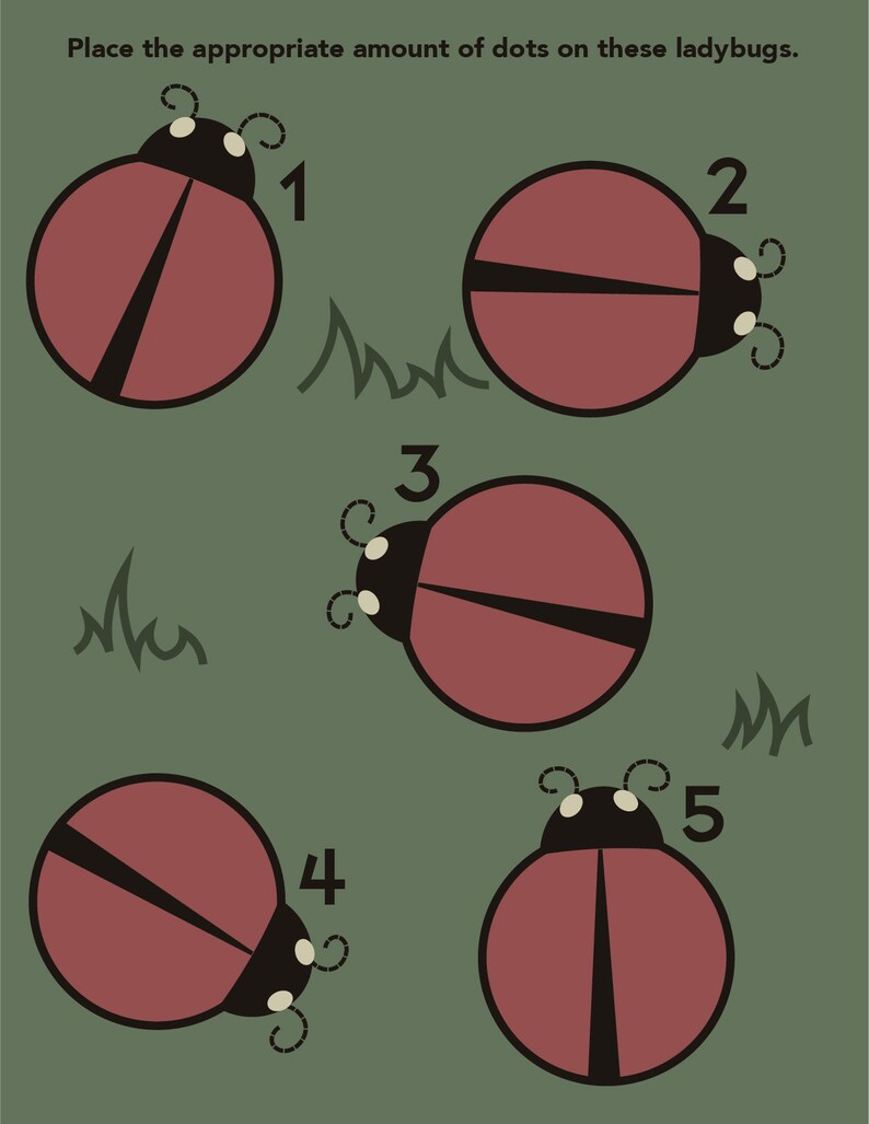 Printable Play Dough Mat Playdough Sensory Fine Motor Skills | Etsy