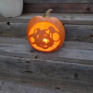 Blue's Clues and You Pumpkin Carving Stencil Template Printable - Print ...