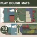 Printable Play Dough Mat - Playdough Sensory Fine Motor Skills Activity ...