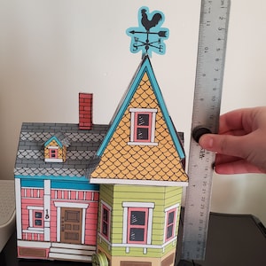 Movie UP Printable Balloon House DIY Craft With Youtube Tutorial Video ...