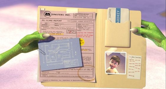 Monsters Inc. Child Scare Report Customizable Movie Prop - Etsy