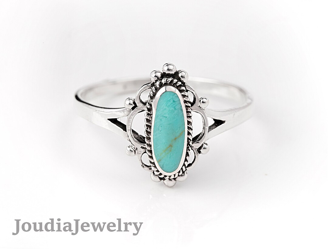 Bali Silver Ring 925 Sterling Silver Synthetic Stone Ring Braided ...
