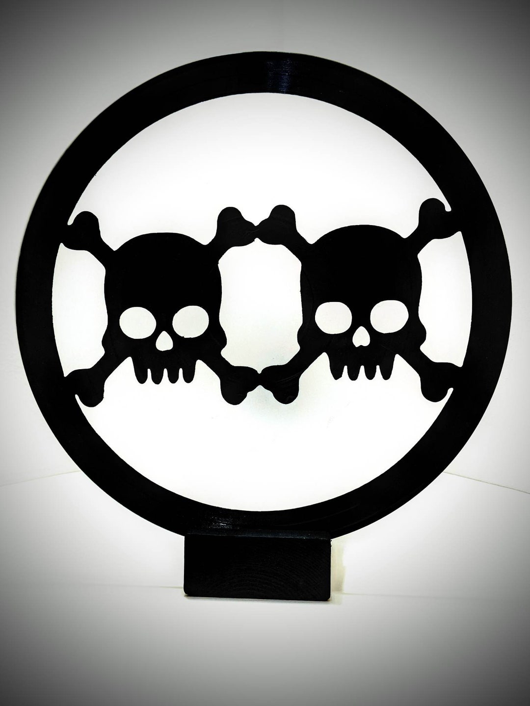 Skull Art, Vinyl Record, Sign, Gift, Decor, Handmade, Upcycled - Etsy