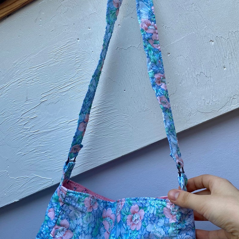 Floral Shoulder Bag - Etsy