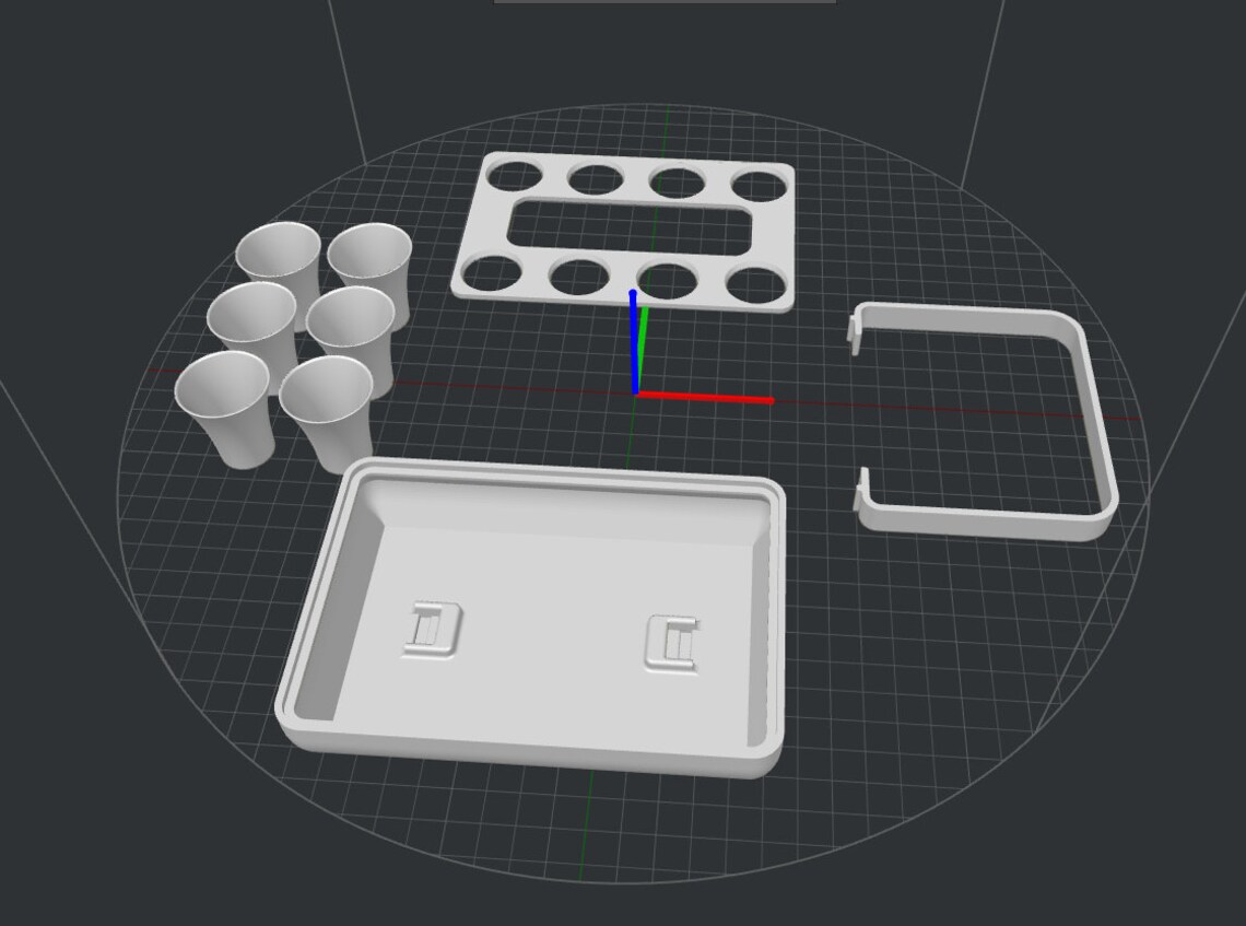 Sacrament Tray 3D Printable .STL Files - Etsy