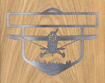 Airplane Monogram | Etsy