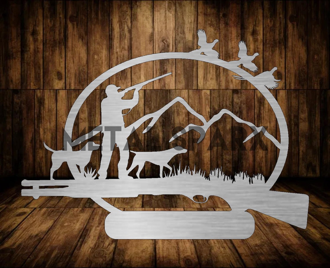 Pheasant Hunt Monogram - Etsy