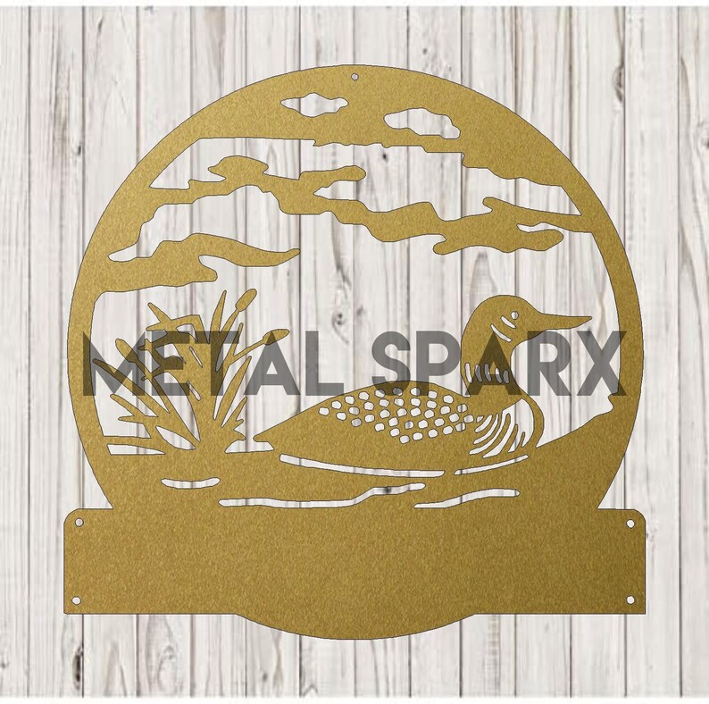 Single Loon Monogram - Etsy