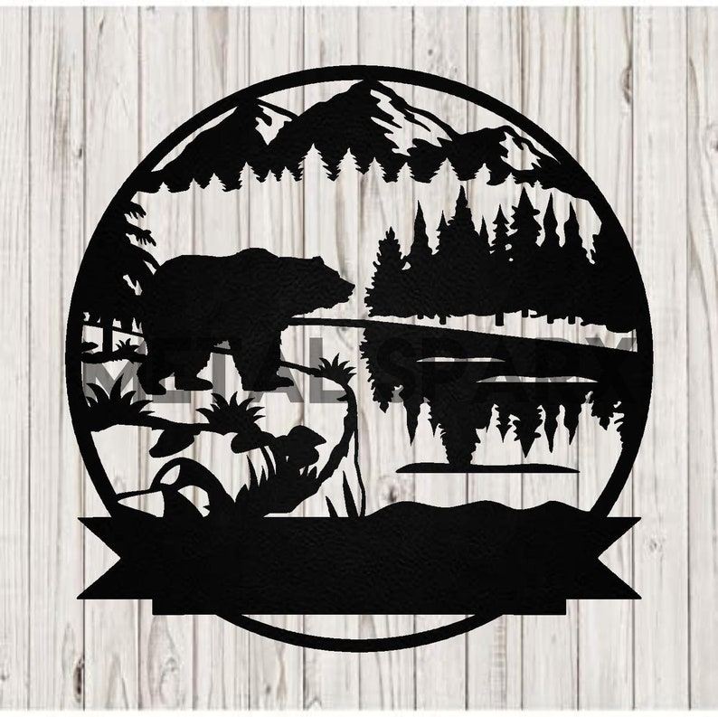 Bear Monogram - Etsy