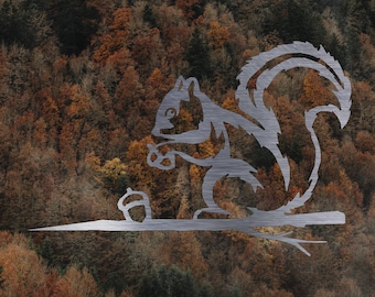 Metal No Squirrel Sign - Etsy